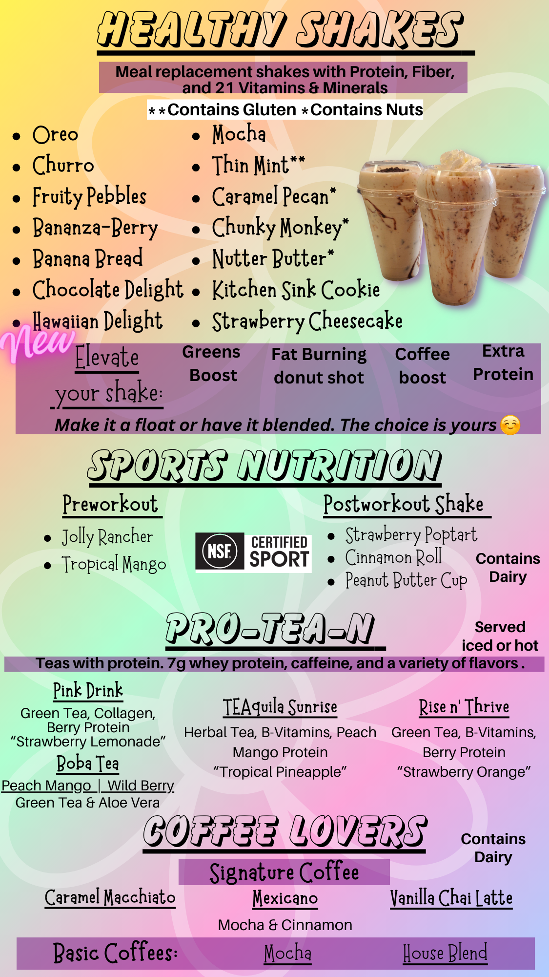 Menu – FOCUS Nutrition Fitness Family